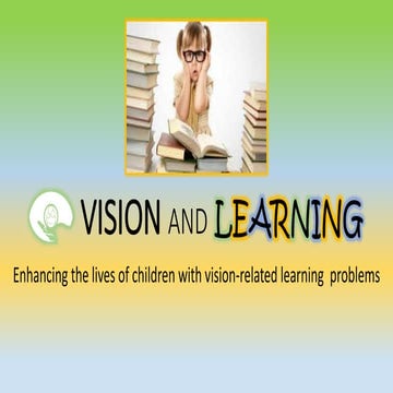 Vision and Learning | PPTX