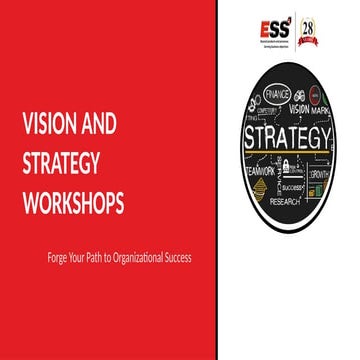 Vision and Strategy Workshops | Drive Growth with ESS Consulting.pptx