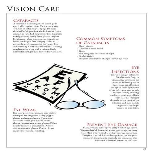 Vision care | PDF | Eye and Vision Conditions | Diseases and Conditions