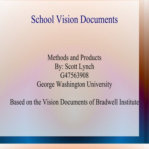 Vision documents | ODP