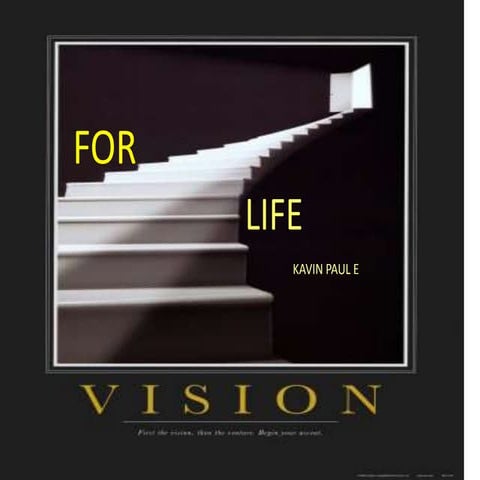 Vision For Life | PPTX