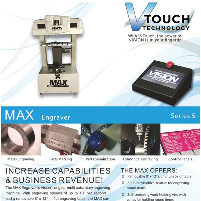 Vision Max Engraver Machine | PDF