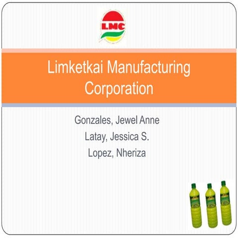 Limketkai Manufacturing Corp. VisionMission | PPTX