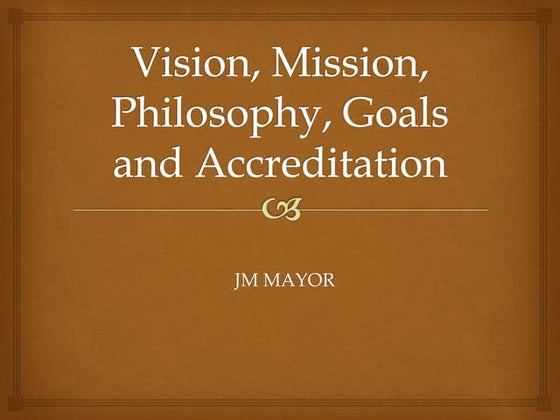 Vision and mission | PPT
