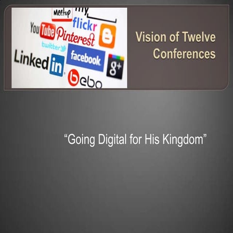 Going Digital for His Kingdom | PPTX