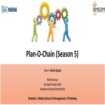 Nestle Plan-o-Chain | PPT