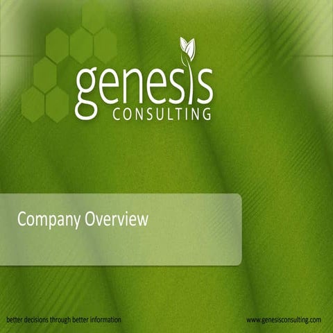 Genesis Consulting | PDF
