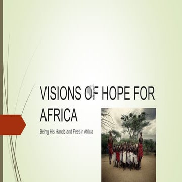 Visions of Hope for Africa | PPTX