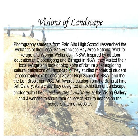 Visions Of Landscape | PPT