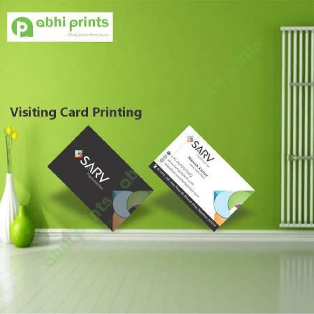 High-Quality Visiting Card Printing Services | Abhiprints | PDF