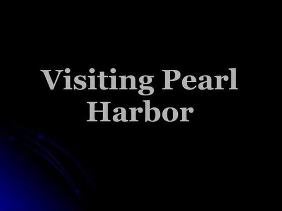 Pearl harbor | PPT
