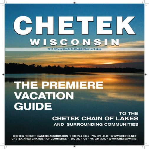 Chetek Visitor Guide 2017 | PDF