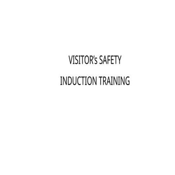VISITOR SAFETY INDUCTION Form # HSEQ - VSI Rev 2 - S.docx
