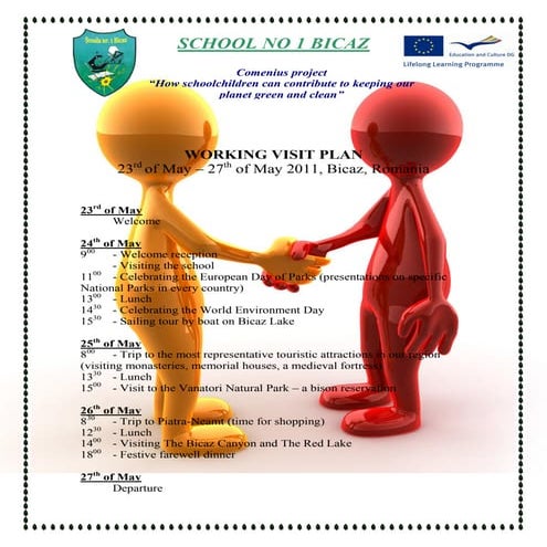 Visit plan | PDF | Travel