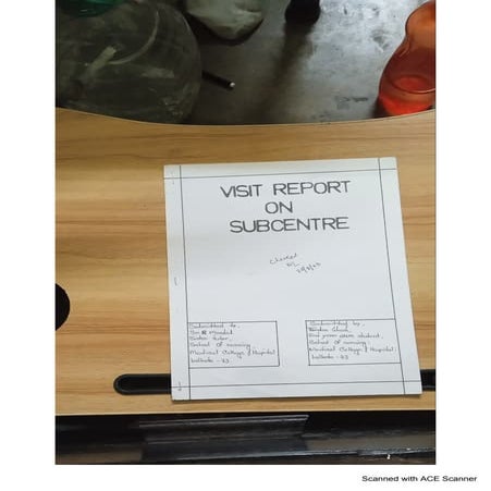 visit report on subcentre.pdf