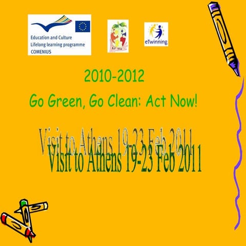 Go Green, Go Clean: Visit to Greece | PPT