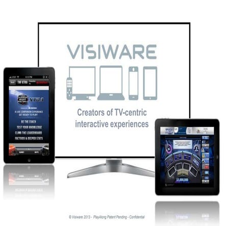 Visiware Playin TV Q2 2013 | PPTX