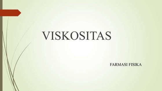 laporan praktikum viskositas | DOC