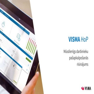 Visma HoP - Mūsdienīgs darbinieku pašapkalpošanās risinājums | PPTX