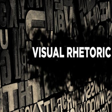 Visual Rhetoric, January 29, 2013