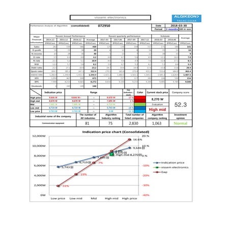 vissem electronics-072950-Algorithm Investment Report | PDF