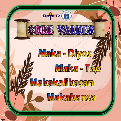 DepEd's New Vision, Mission and Core Values | PPTX