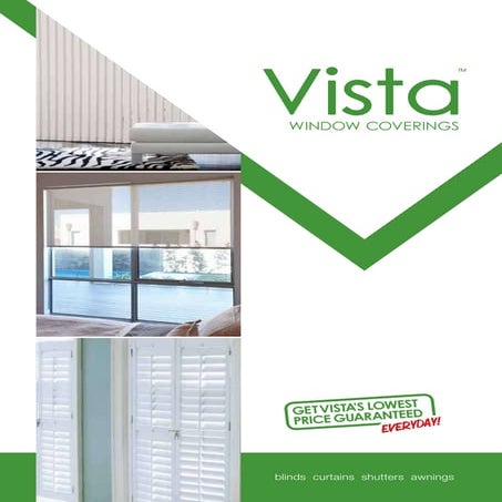 Vista Blinds Catalogue Brochure by Vista Fashions | PDF