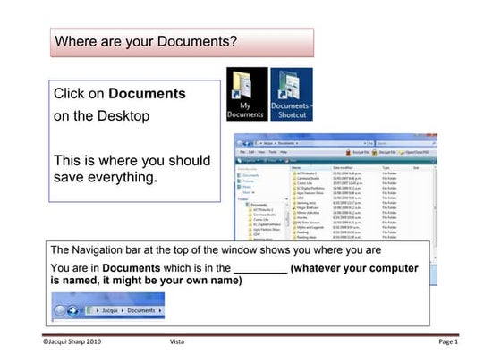 How to Create & Save a Document | PPTX | Desktop Publishing | Computer ...