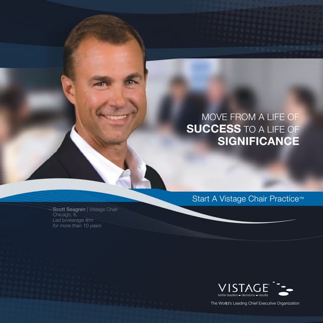 Vistage Chair Brochure 2011 | PDF