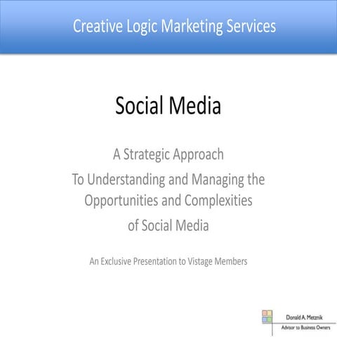 Introduction to Social Media Management. | PDF