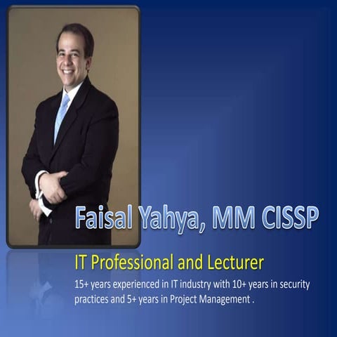 Self-Profile Presentation | PPTX