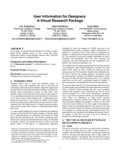 visual sorting | PDF