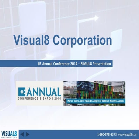 Visual8 Corporation - IIE Annual 2014 | PPT
