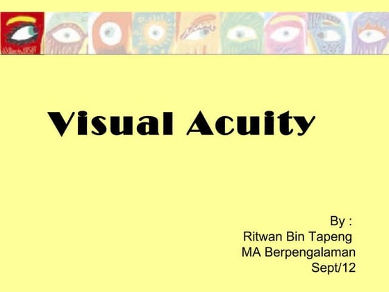 ASSESMENT OF VISUAL ACUITY IN CHILDREN | PPT | Eye and Vision ...