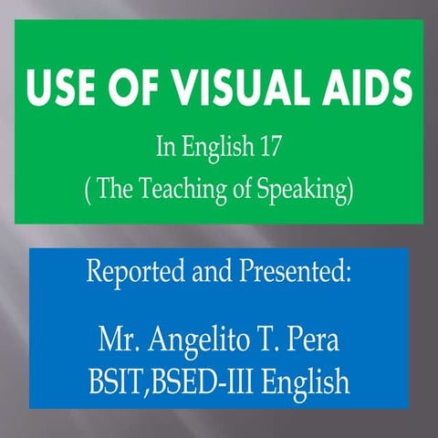 Visual aids | PPTX
