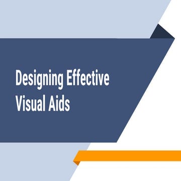 Designing Effective Visual Aids | PPT
