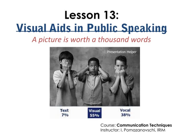 Public speaking 101 | PDF