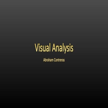 Visual analysis