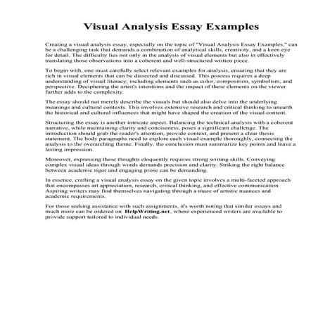 Visual Analysis Essay Examples.pdf