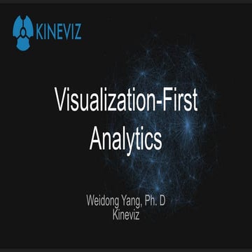 Visualization-First Analytics | PPT