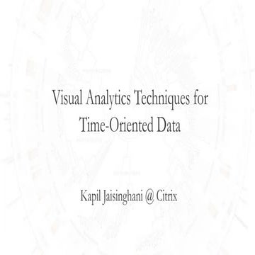 Visual Analytics Techniques For Time Series Data Pdf Databases