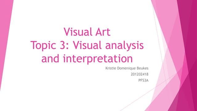 Arts 6- Art Processes, Elements, and Principles Applied in New ...