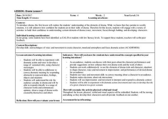 Detailed Lesson Plan (Creative Nonfiction) Drama | DOCX