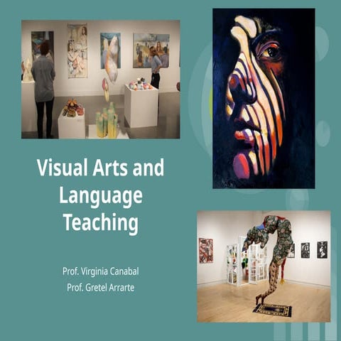 Visual Arts and Language Teaching.pptx Oralidad | PPTX