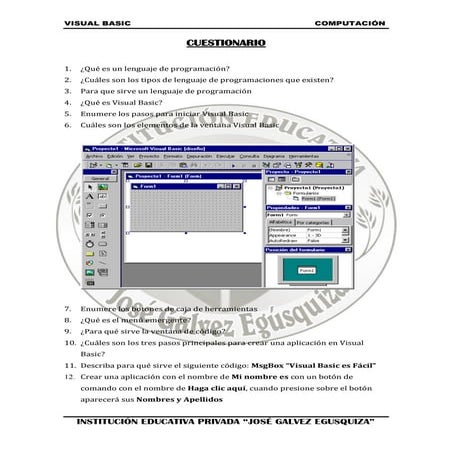 Visual Basic | PDF