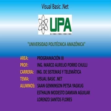 Visual basic .net