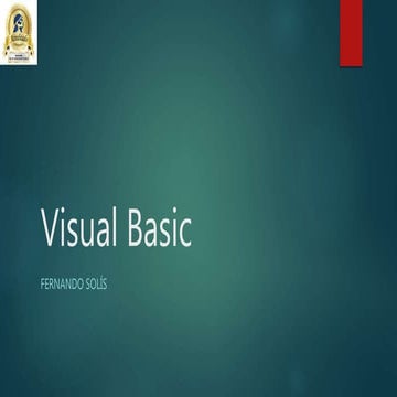 Visual basic | PPTX