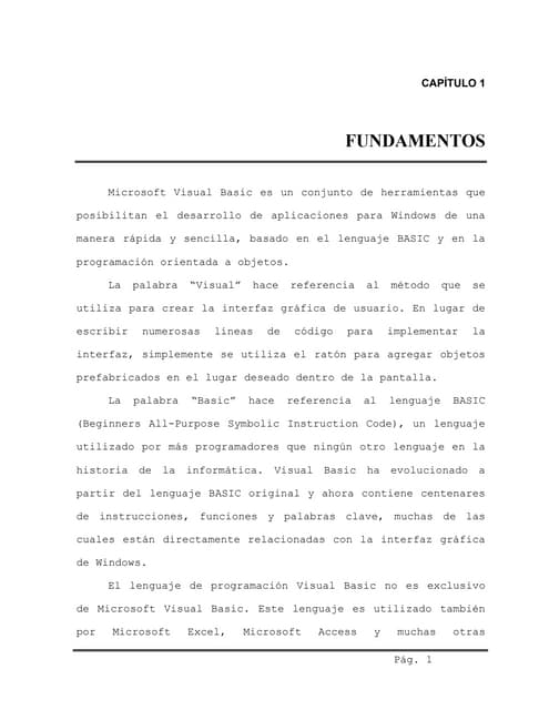 Que Es Visual Basic Pdf
