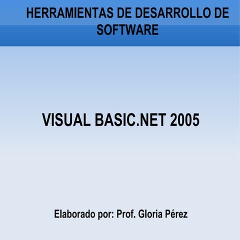 Visual basic2005 | PPT