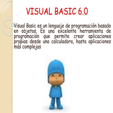 Visual basic 6.0 | PPTX